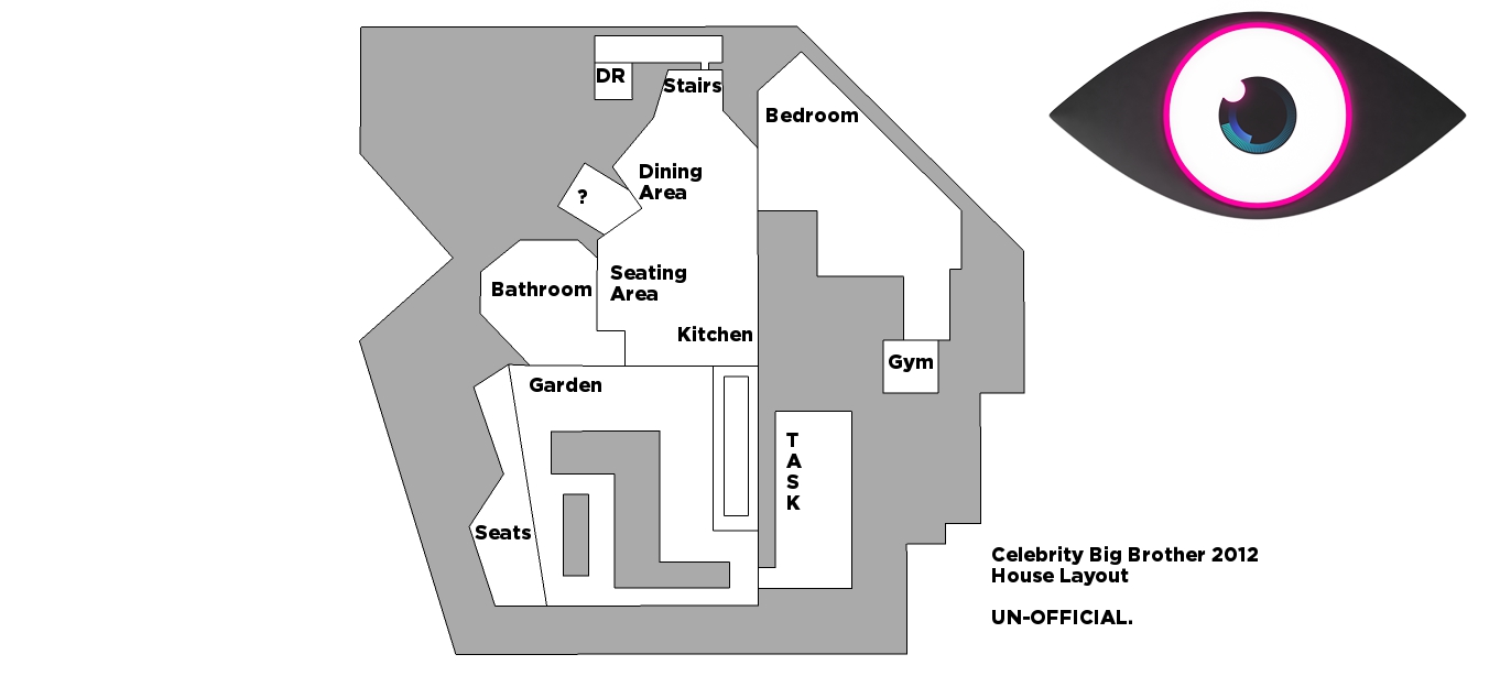 Celebrity Big Brother - House Layout - Celebrity Big Brother 9 2012 ...