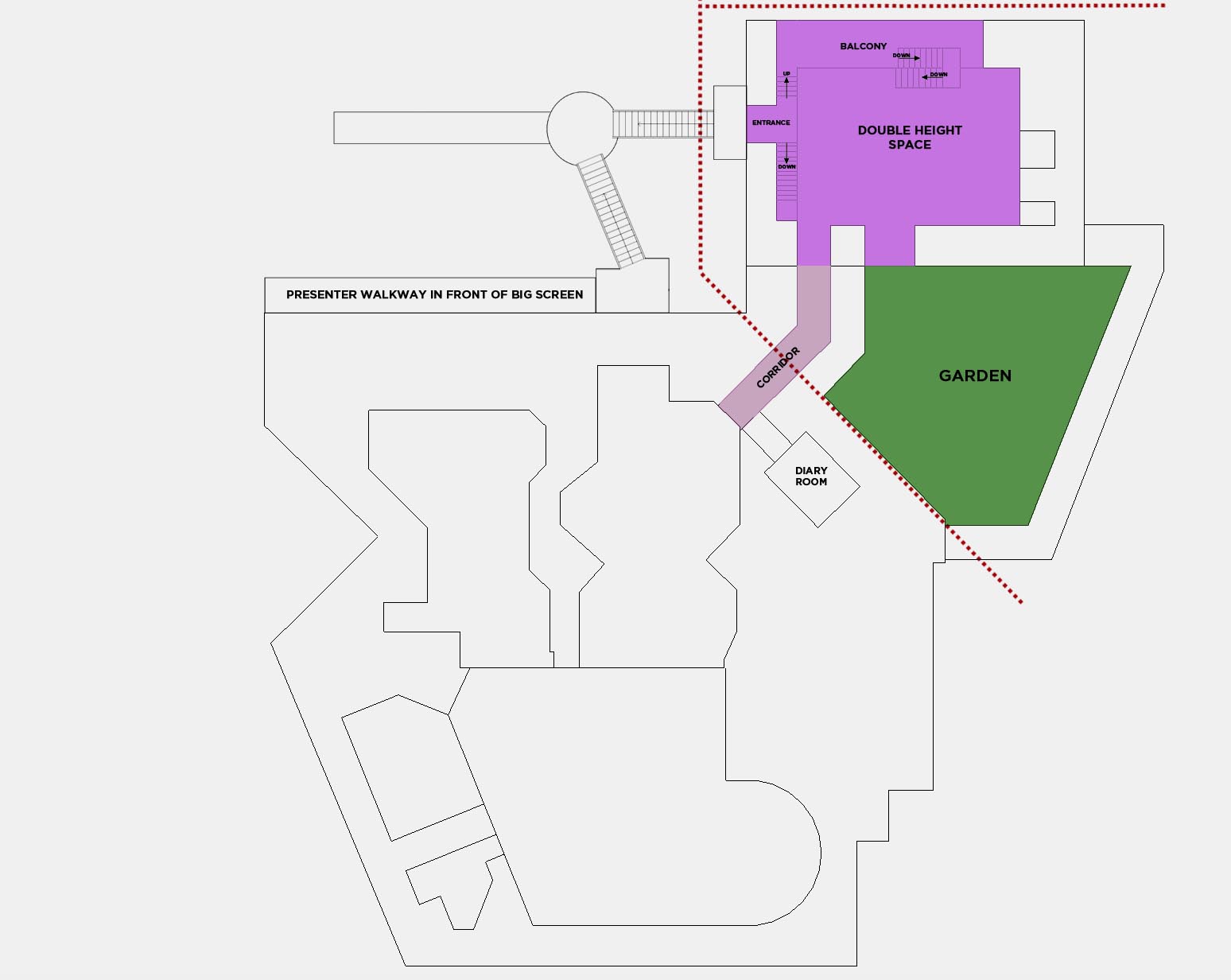 Floor Plan Of Big Brother House | Viewfloor.co